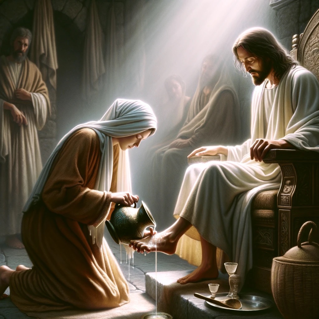 Mary’s Perfume or Judas’ Money Bag | White Butterfly